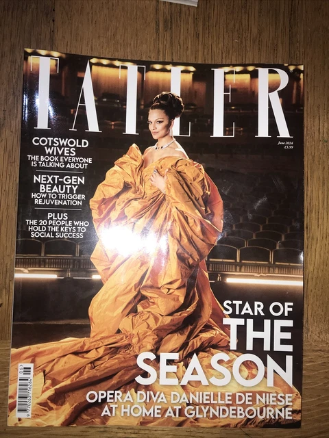 TATLER MAGAZINE (UK) June 2024 Danielle de Niese £3.00 - PicClick UK