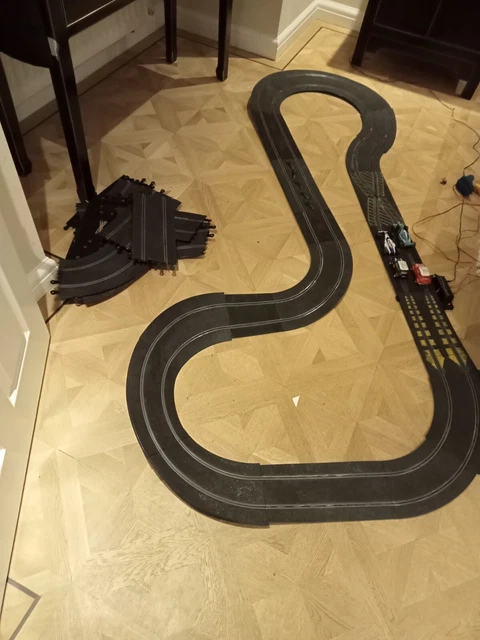 SCALEXTRIC TRACK AND Car ( Original Scalextric ) £75.00 - PicClick UK