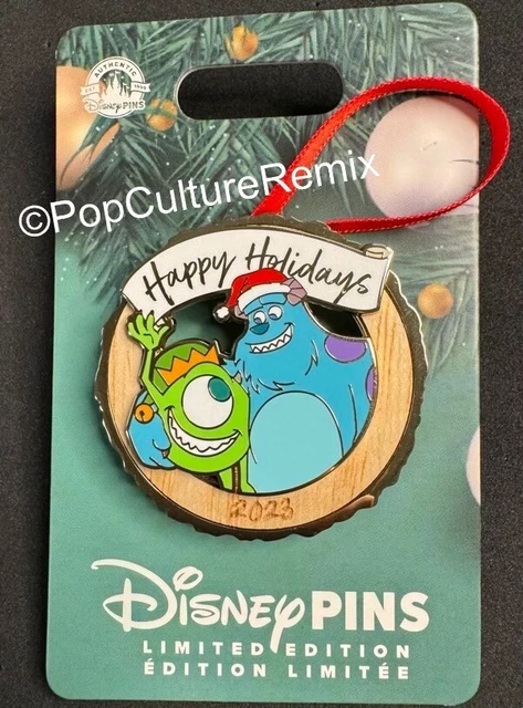 DISNEY PARKS HAPPY Holidays Monsters Inc. Mike Wazowski & Sully ...