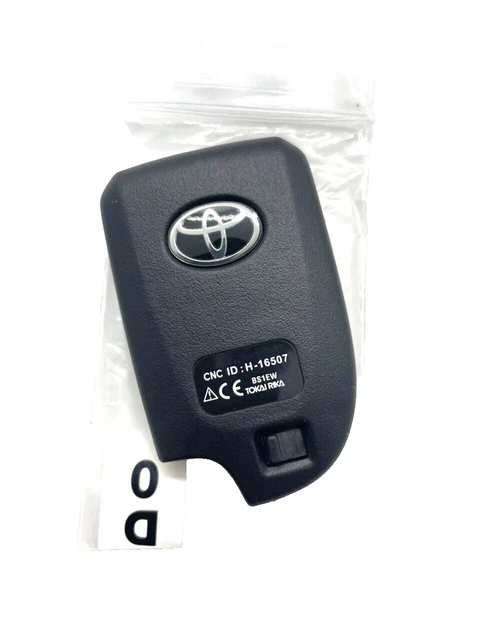 GENUINE TOYOTA YARIS Smart Key Fob 433mhz Chip 8A P4: 39 39 89904-52471 ...