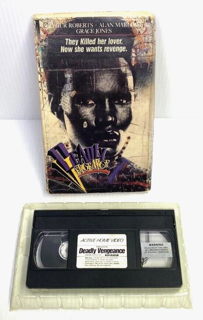 1985 VHS "Deadly Vengeance" Starring Grace Jones RARE!! $64.95 ...