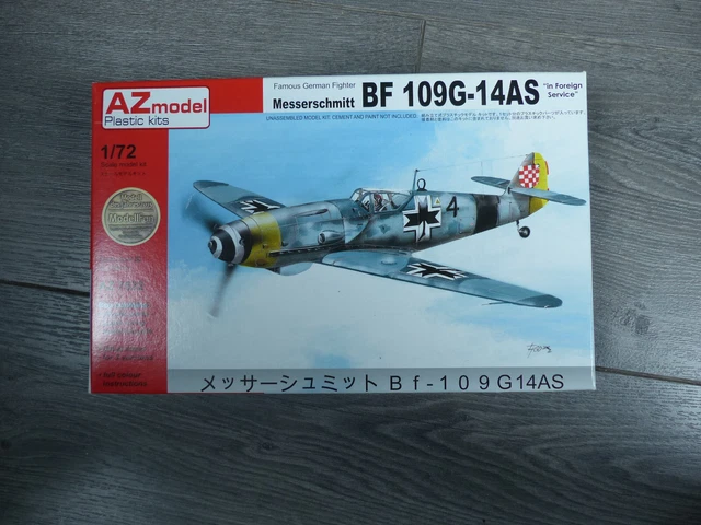 MAQUETTE AVIONS 1/72 AZ Model Messerschmitt Bf 109G-14AS EUR 10,00 - PicClick FR
