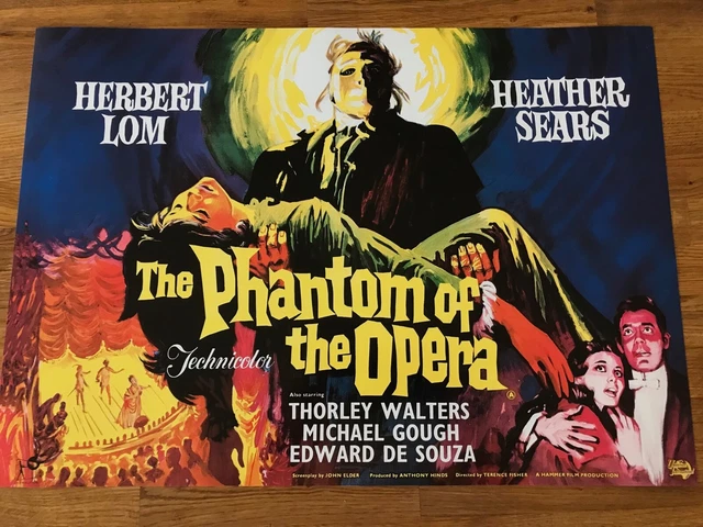 MOVIE POSTER THE Phantom of the Opera 420mm x 594mm (A2) £3.99 ...