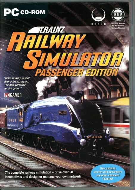 TRAINZ RAILWAY SIMULATOR Passenger Ed. - Brand New in DVD Box - PC ...