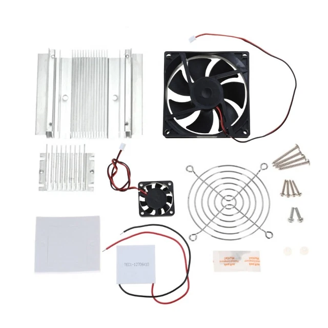 COOLING MODULE 12V Semiconductor Refrigeration Air Cooling Kit + TEC1 ...