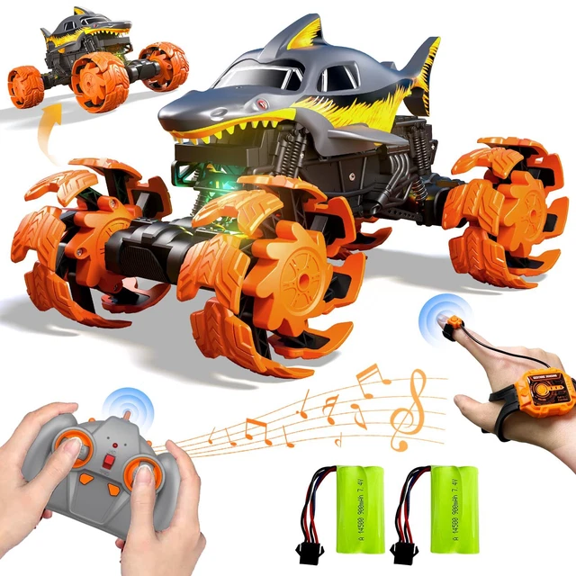 REMOTE CONTROL CARS Remote Control Monster Truck with Gesture Sensor ...