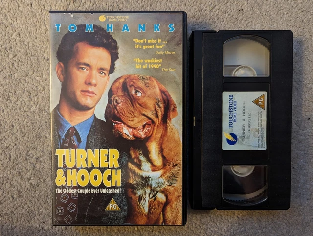 TURNER AND HOOCH VHS Video Big Box Ex Rental PAL Touchstone Pictures £4.99 - PicClick UK