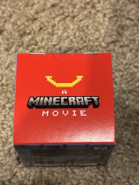 2025 A MINECRAFT Movie McDonald’s Kids Happy Meal Toy #7 Diamond Block ...
