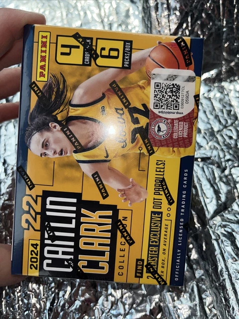 RARE 2024 PANINI Caitlin Clark Collection Blaster Box Hy-Vee Exclusive ...