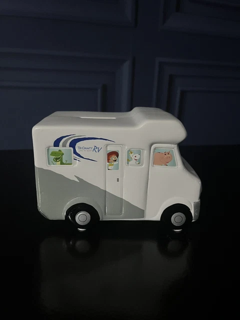 WALT DISNEY PIXAR Toy Story 4 RV Ceramic Money Bank Box Rare £12.00 ...