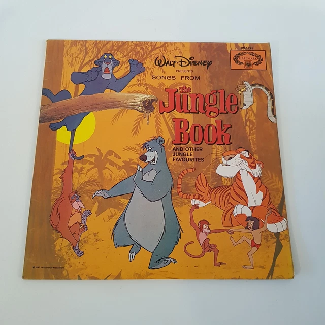 WALT DISNEY'S THE Jungle Book Original Soundtrack- 12 Inch vinyl LP ...