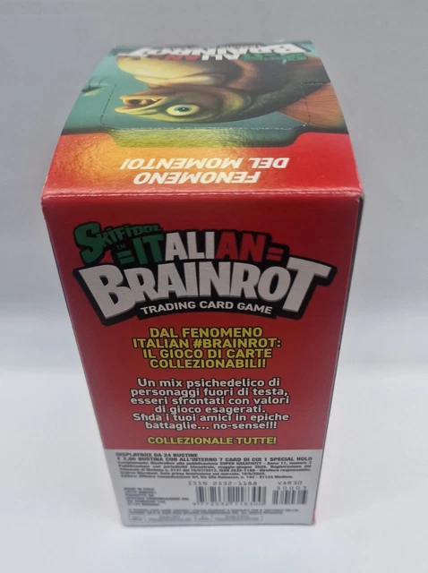 CARD ITALIAN BRAINROT Skifidol Pacco/Box 24 Bustine Nuovo EUR 37,99 ...