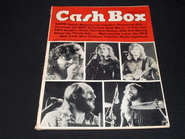 1973 MARCH 3 Cash Box Magazine - Moody Blues Cover - Top 100 Charts - H ...