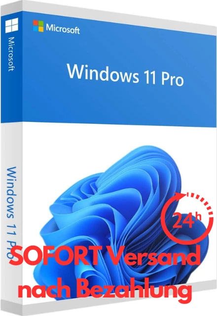 MICROSOFT WINDOWS 11 Professional Pro - Download Key / Code SOFORT zur ...