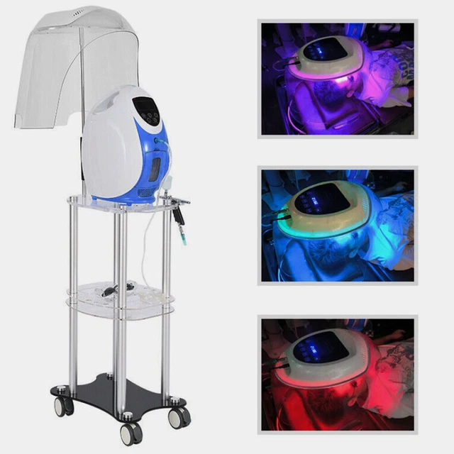 ORIGINAL KOREA O2TODERM Oxygen Facial With LED Dome Mask Therapy Beauty ...
