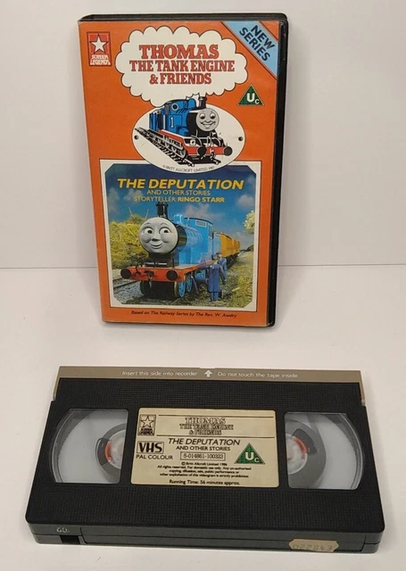 RARE THOMAS THE Tank Engine & Friends The Deputation PAL VHS Video Kids ...