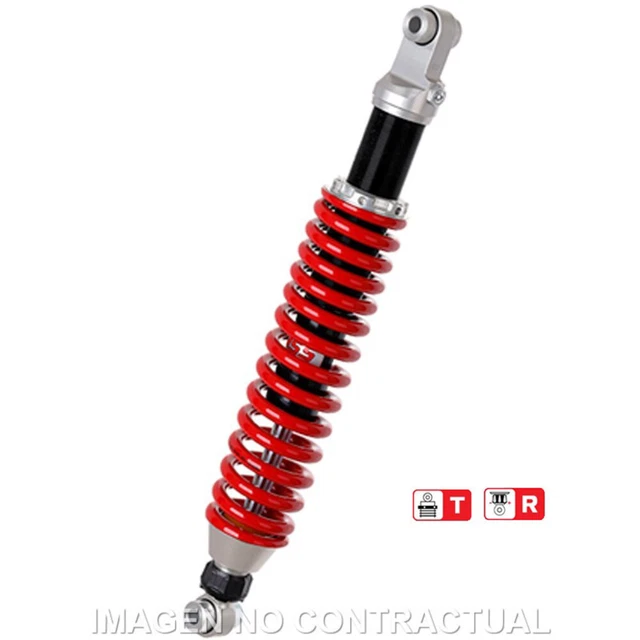 AMORTISSEUR ARRIÈRE YSS Gaz Top Line Yamaha Dt 125 LC Moto Pièces de Rechange EUR 463,86 ...