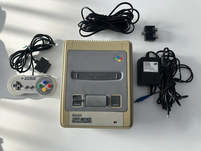 NINTENDO SUPER NINTENDO SNES Konsole + Original Controller #B29 EUR 65 ...