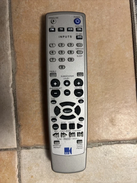 ORIGINAL KEF REFERENCE Home Theater KIT100 Remote Control EUR 40,00 ...