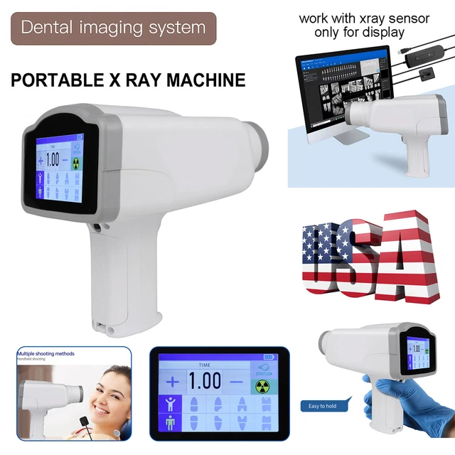 DENTAL RAYOS X Imaging System Unit Portable Digital Ray Machine ...