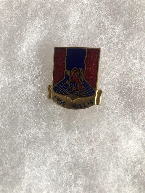 WW1 US ARMY 249Th Coast Artillery Unit Unit Dui Crest Insignia Pin's ...
