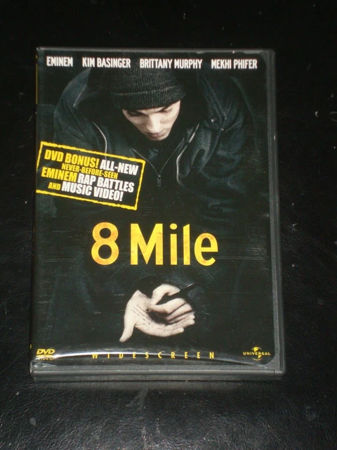 8 MILE, DVD, Eminem, Kim Basinger, Brittany Murphy, Mekhi Phifer ...