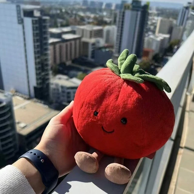 JELLYCAT TOMATO PLUSH: Amuseable Brand New With Tags (BNWT) + Dust Bag ...
