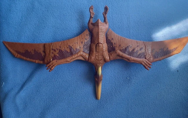 JURASSIC WORLD PARK Flying Pterosaur Dinosaur Pteranodon Toy Action ...
