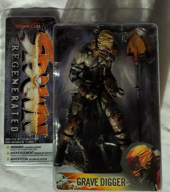 MCFARLANE TOYS SPAWN REGENERATED GRAVE DIGGER SPAWN ACTION FIGURE EUR 55,00 - PicClick FR