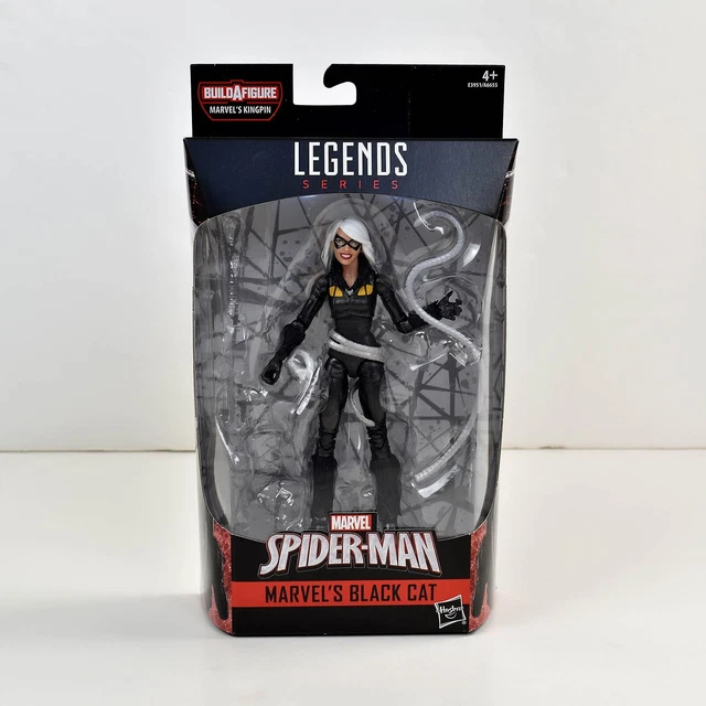 MARVEL LEGENDS SPIDERMAN Black Cat Action Figure Felicia Hardy Baf £24. ...