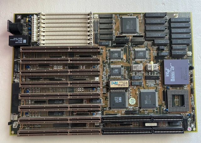 VINTAGE PC 486 EISA motherboard: GA-486SA Proprietary Local Bus EUR 350 ...