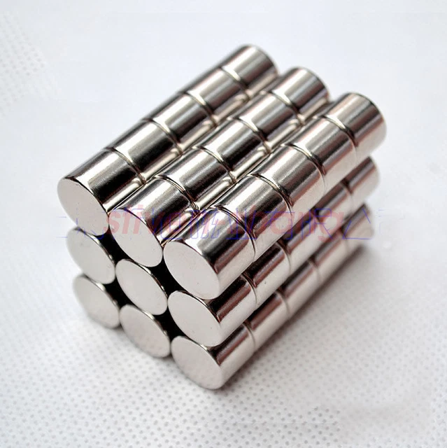 20PCS N50 SUPER Strong Round Disc Cylinder Magnets 10x 10mm Rare Earth ...