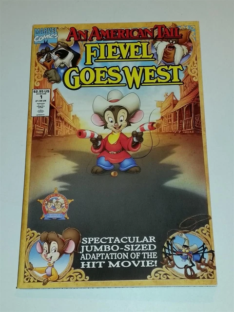 AN AMERICAN TAIL Fievel Goes West Movie Adaptation Marvel Comics Tpb ...