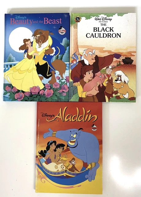 WALT DISNEY COLLECTION - Aladdin, Beauty And The Beast & Black Cauldron ...