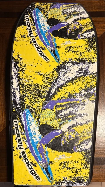 VINTAGE 1991 MACH 3 Morey Boogie Board w/Original & New Leash - Rare ...