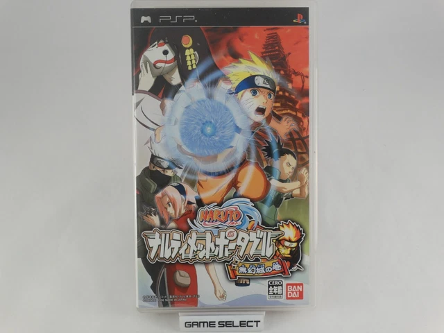 NARUTO NARUTOMITE PORTABLE Mugenjou No Maki Sony Psp Jp Jap Giapponese Original EUR 17,98 ...
