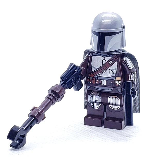 LEGO MINIFIGURE THE Mandalorian Din Djarin Mando Beskar Armor sw1135 ...
