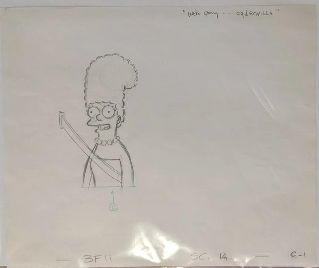 Hairless Homer Simpson Production Animation Drawing The Simpsons