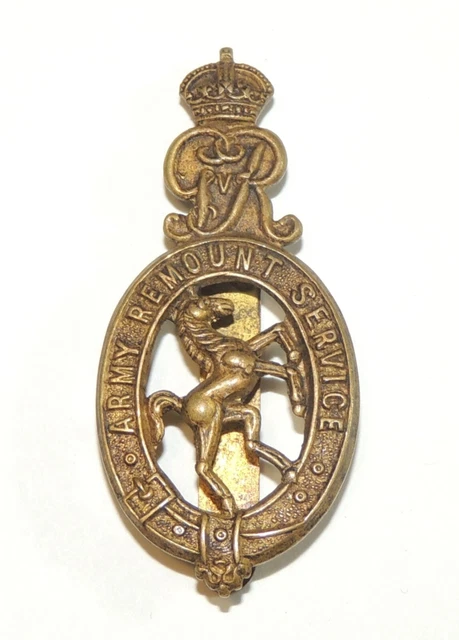 WW1 WORLD WAR One British Army Remount Service Cap Badge £7.91 ...