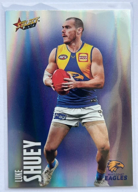 SELECT AFL FOOTY Stars 2023 - LUKE SHUEY West Coast Eagles (Parallel ...