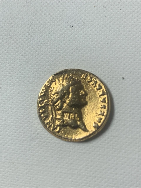 ROMAN COIN, VESPASIAN, Denarius, 69/79 A.D Rome WRL stamped Westair ...