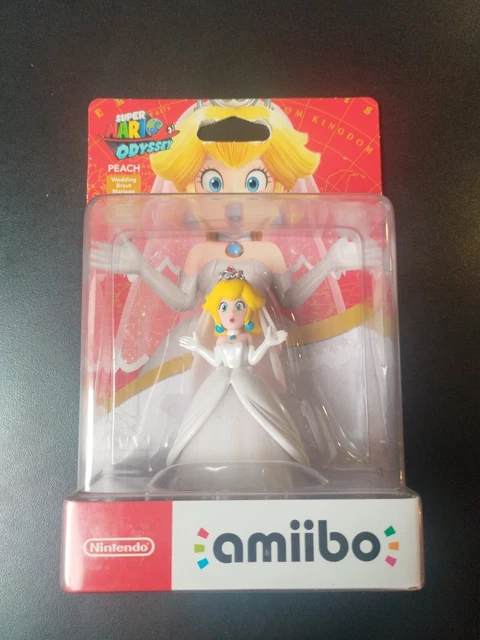 AMIIBO SUPER MARIO Odyssey Peach Mariage EUR 14,99 - PicClick FR