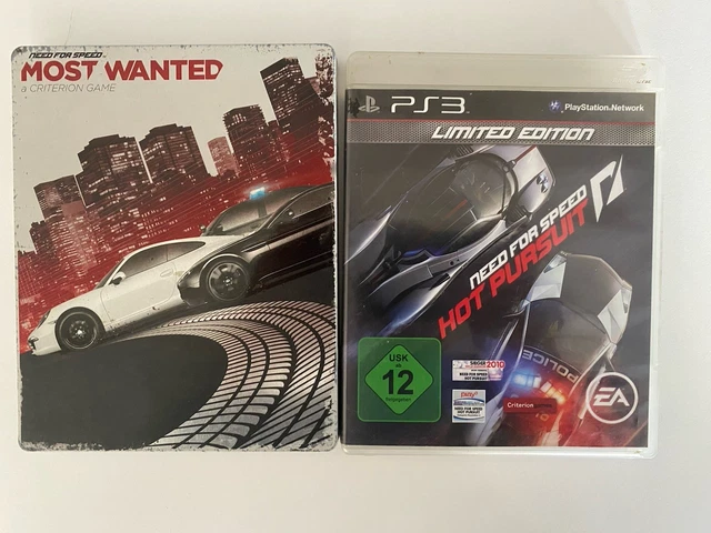 NEED FOR SPEED Most Wanted Steelbook & Hot Pursuit Limited Edition Ps3 ...