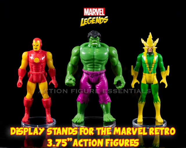 DISPLAY STANDS FOR The Marvel Legends 3.75" Retro Action Figure Line ...