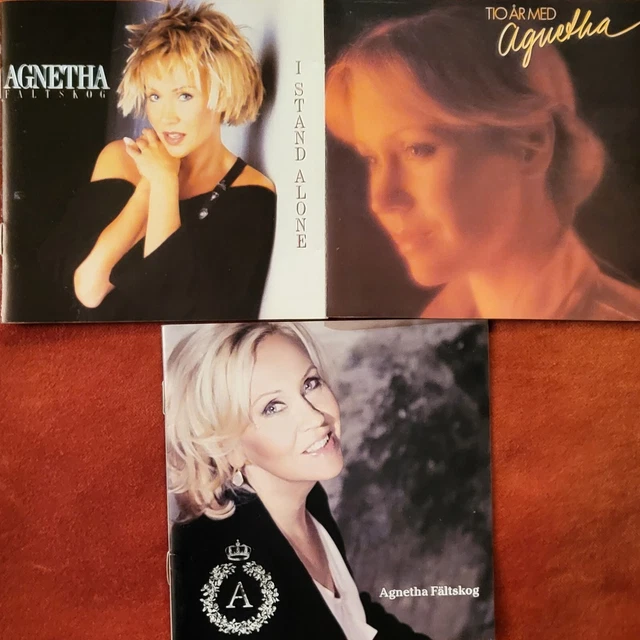 AGNETHA FALTSKOG 3 CD LOT RARE OOP HTF ABBA Peter Cetera $99.99 ...