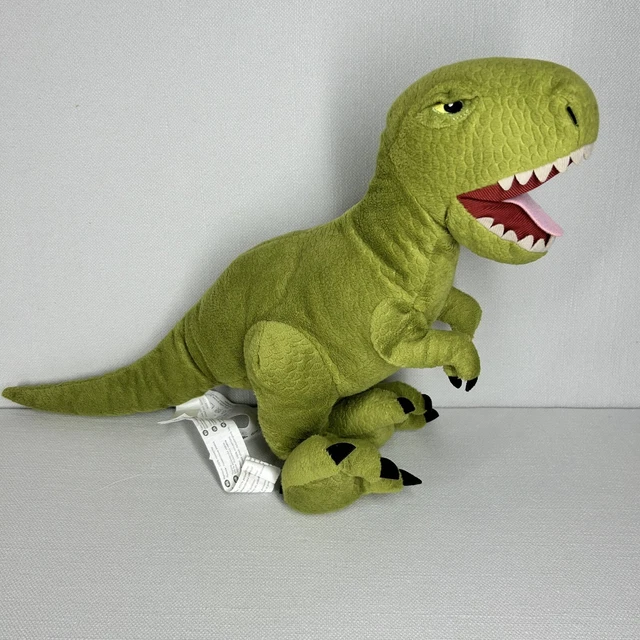 IKEA JATTELIK T-REX Dinosaur Plush Soft Toy Green Cuddly £9.99 ...