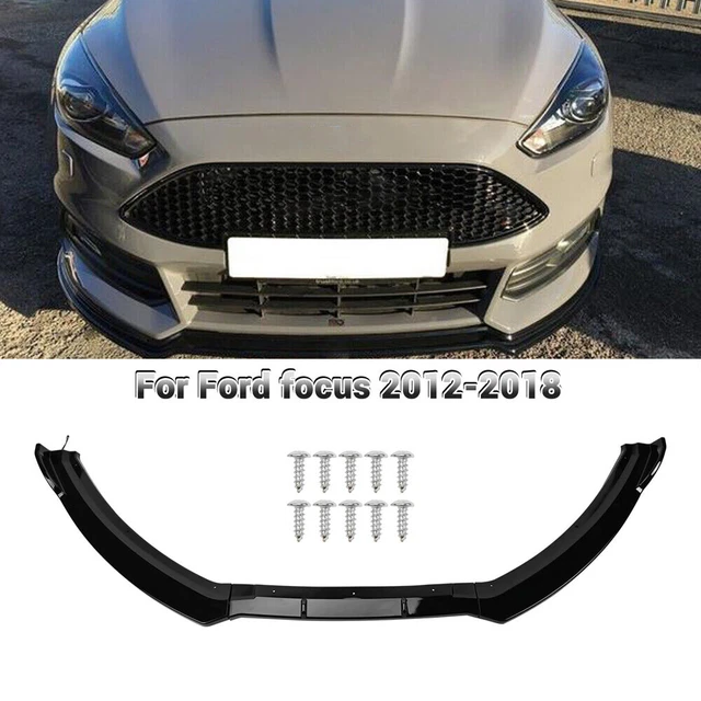 FRONT BUMPER LIP Body Kit Splitter Spoiler Chin For Ford For focus 2012 ...