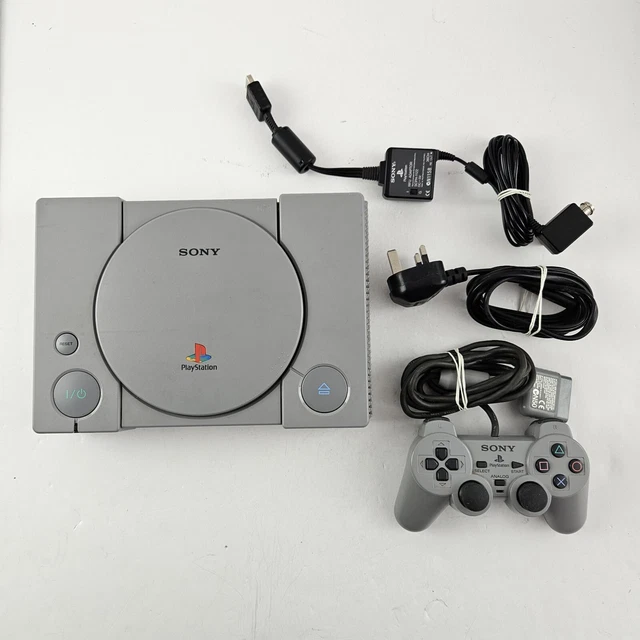 SONY PLAYSTATION 1 Console PS1 full set up tested & working SCPH-5552 ...