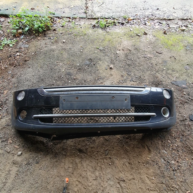 MINI COOPER R50 Complete Front Bumper Panel Astro Black £99.99 ...