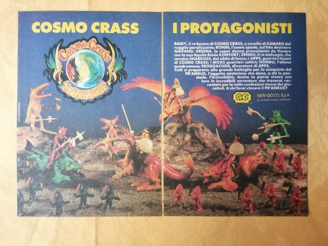 PUBBLICITA' ORIGINALE ADVERTISING WERBUNG PERSONAGGI "COSMO CRASS" GC ...
